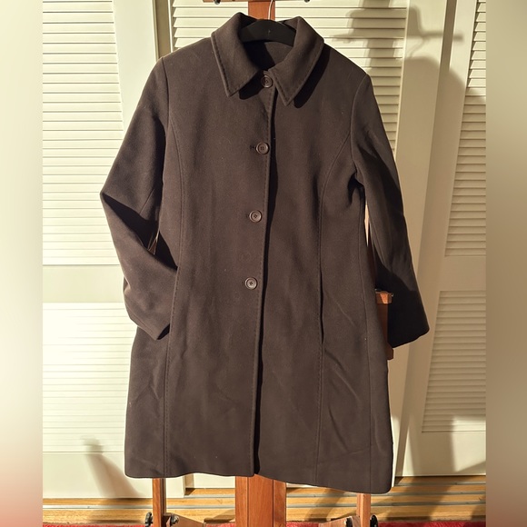 Marvin Richards | Jackets & Coats | Marvin Richards Long Chocolate Wool ...